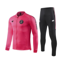 19/20 PSG Pink V-Neck Training Kit(Jacket+Trouser) - Cheap Soccer ...