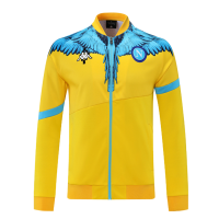 Napoli Training Jacket Yellow Replica 2021/22 | MineJerseys