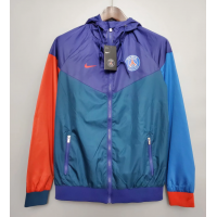 PSG Windbreaker Hoodie Jacket Multicolor 2021/22 | MineJerseys