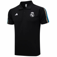 Real Madrid Core Polo Shirt Black 2023/24 | MineJerseys
