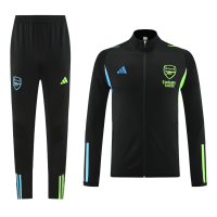 Arsenal Training Jacket Kit (Jacket+Pants) Black 2023/24 | MineJerseys