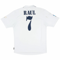 RAUL x Real Madrid Retro Jersey Centenary Home 2002/03 | MineJerseys