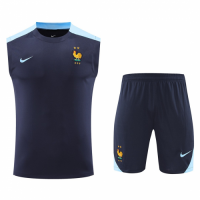 France Pre-Match Sleeveless Kit Euro 2024 | MineJerseys